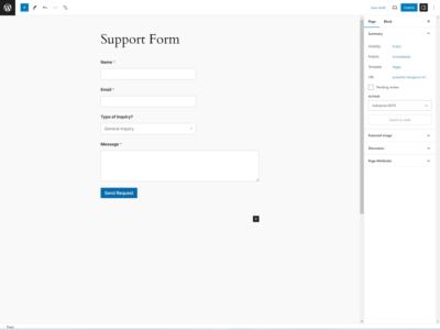 So erstellen Sie ein Support-Ticket-Formular (Vorlage & Beispiele)