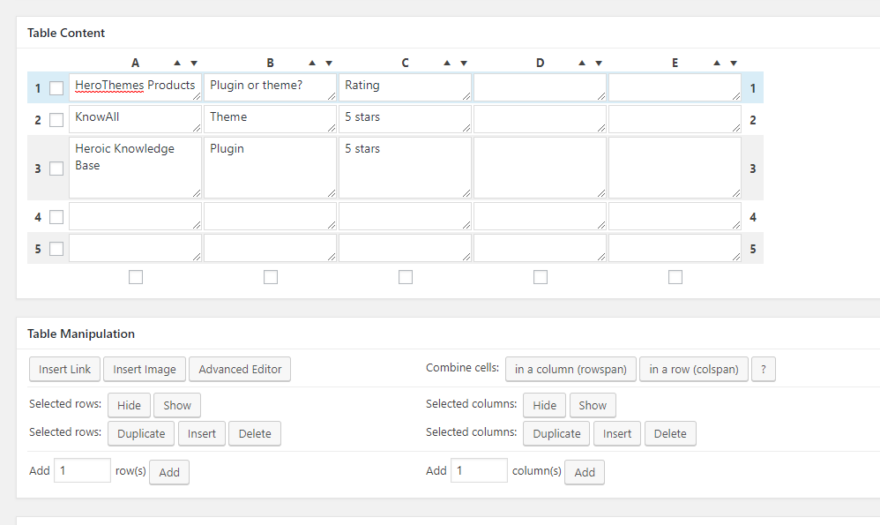 5 Best WordPress Table Plugins Compared (2026)