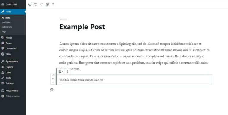 How To Embed PDFs in WordPress: Step by Step Guide