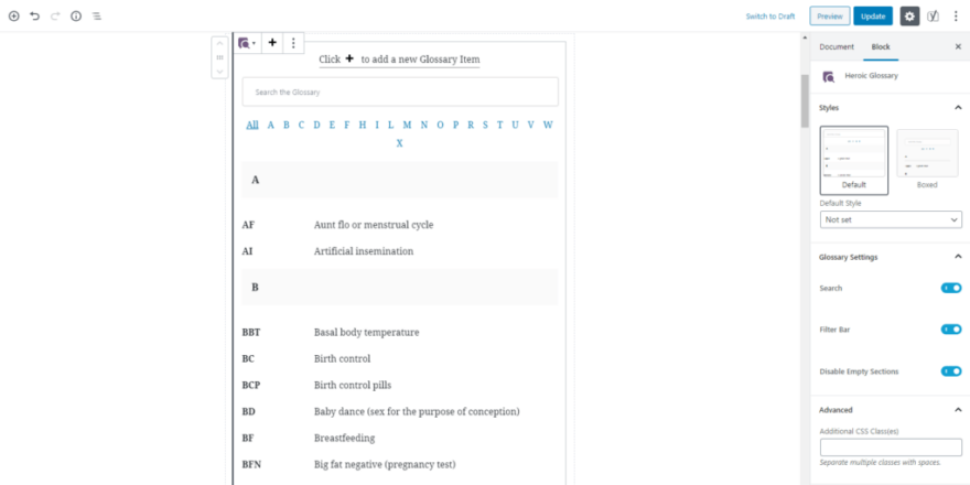 How To Create a WordPress Glossary — Step-By-Step Guide