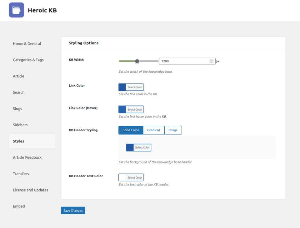 Heroic Knowledge Base Plugin Documentation - HeroThemes