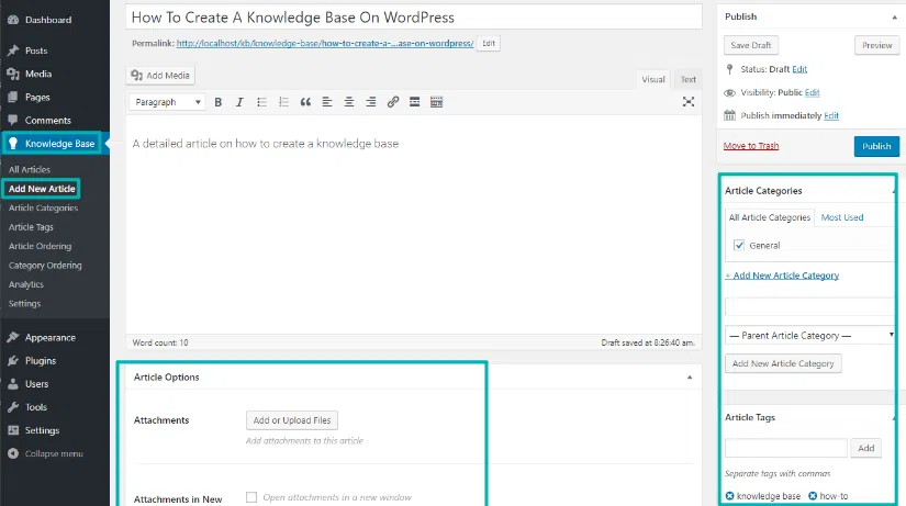 Comment créer facilement une base de connaissances sur WordPress