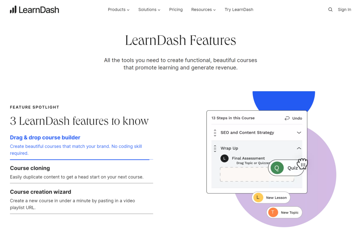 5 meilleurs plugins WordPress LMS pour créer et vendre des cours en ligne