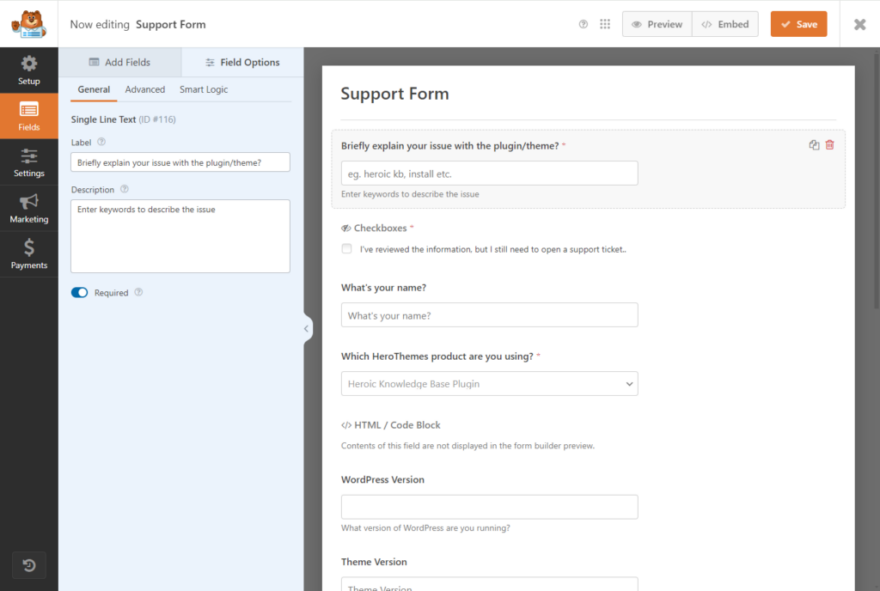 [New] Heroic KB + WPForms Integration: Create Better Support Forms!