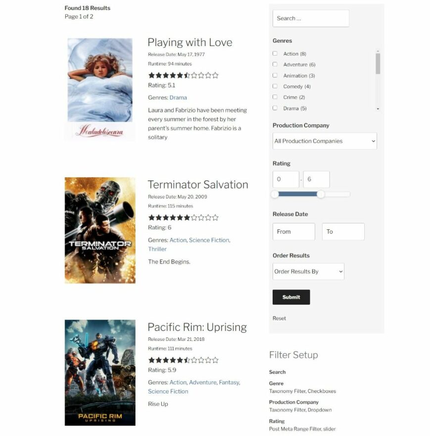My Top 11 WordPress Search & Filter Plugins (Free & Paid)