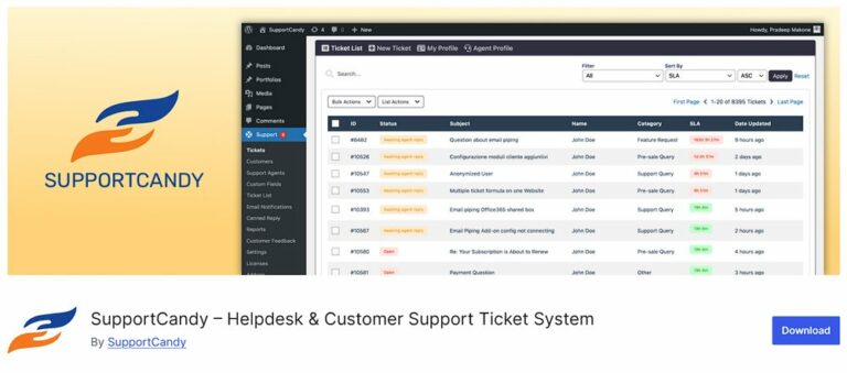 12 Best WordPress Ticketing Systems / Plugins (2026 Guide)