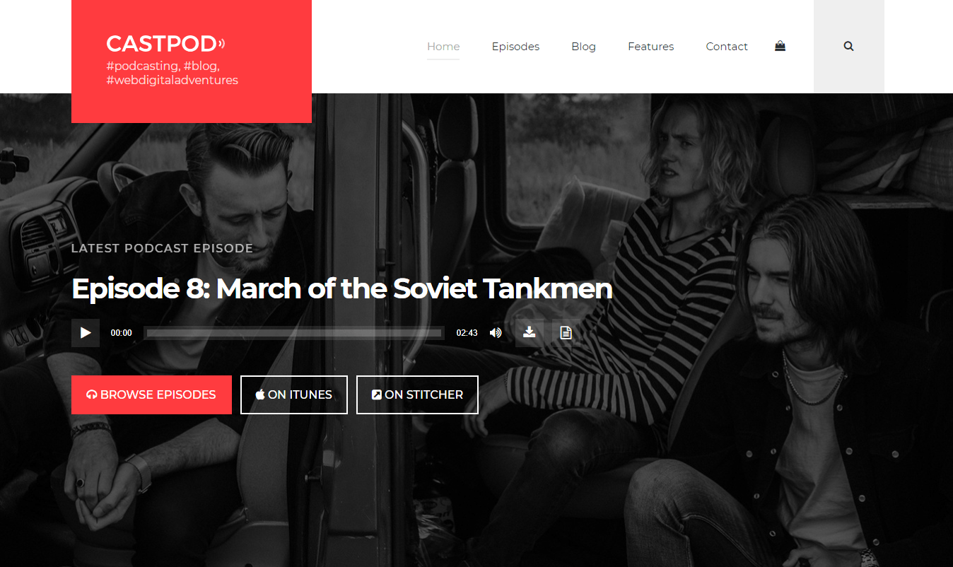 6 Best WordPress Podcast Themes With Templates (2025 Guide)