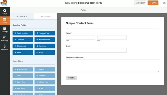6 Best WordPress Form Builder Plugins Compared