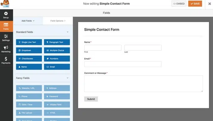 6 Best WordPress Form Builder Plugins Compared